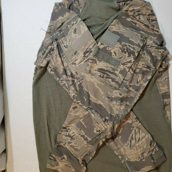 Shirts | Usaf Airman Abu Tiger Stripe Combat Shirt | Poshmark